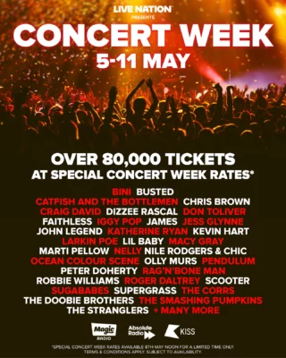 Line Up | Live Music at Colchester Castle Park